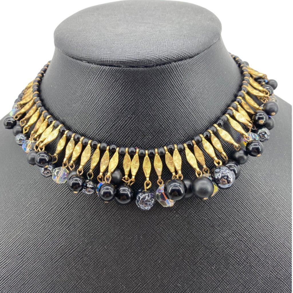 Kramer Fringe Collar Necklace - The Jewelry Stylist