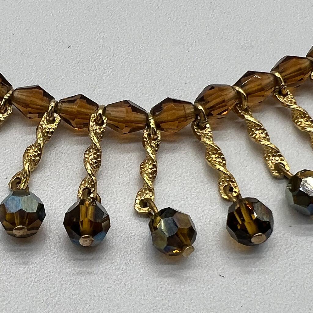 Trifari Bead Fringe Collar Necklace - The Jewelry Stylist