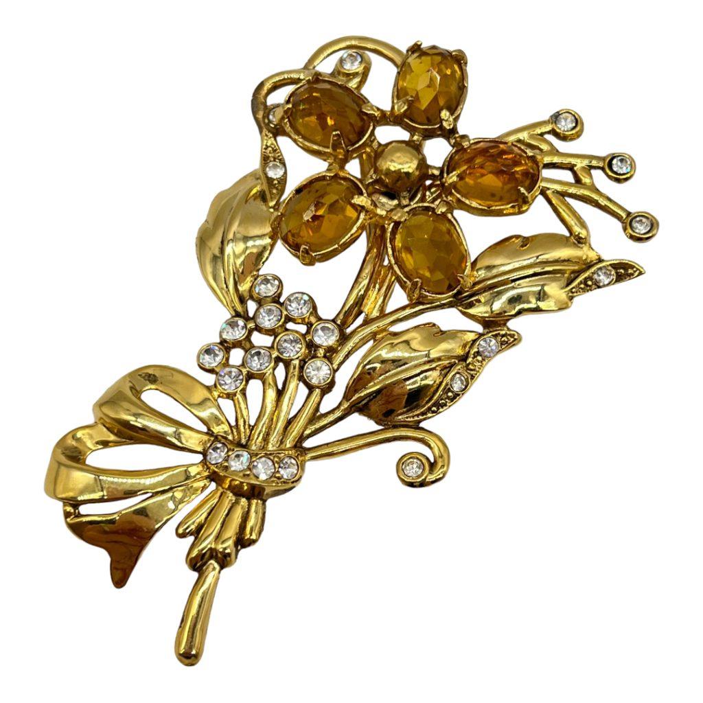 Vintage Costume Jewelry Brooches Designer and Couture - The Jewelry Stylist